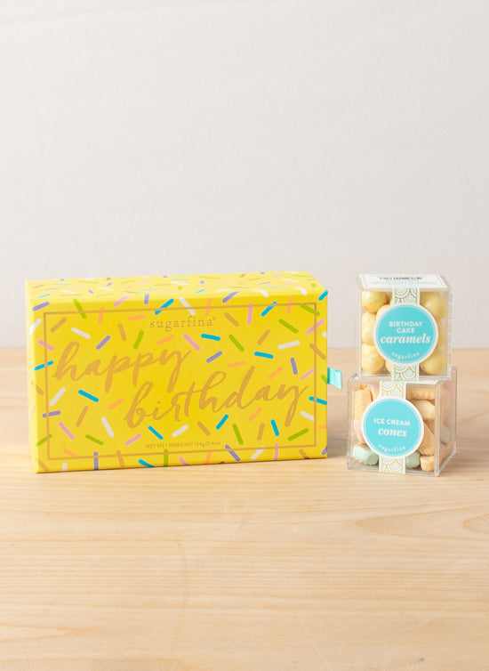 Sugarfina Birthday Candy Bento Box – Scotts Flowers NYC
